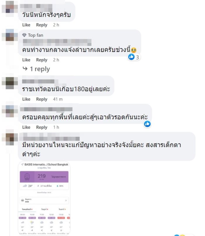 อากาศวันนี้ ฝุ่น PM2.5 ปกคลุมถึง 190 หน่วย รั้งอันดับ 4 ของโลก สื่อนอกยังตีข่าว